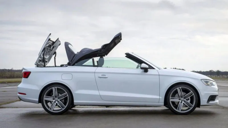 Rent Audi A3 Convertible (White) in Delhi at Affordable Price | Luxorides